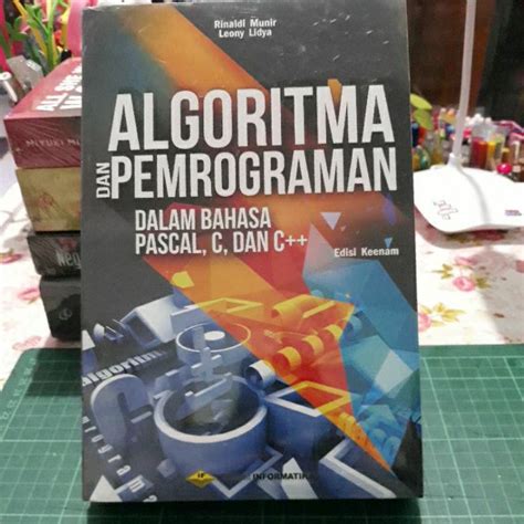 Jual Buku Algoritma Dan Pemrograman Dalam Bahasa Pascal C Dan C