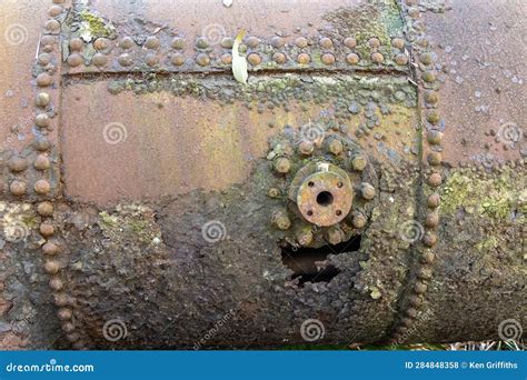 Rust And Decay Of An Old Steam Engine Boiler Stock Photo Image Of Australia Park