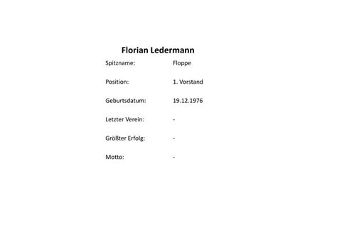 Ppt Florian Ledermann Powerpoint Presentation Free Download Id3556567