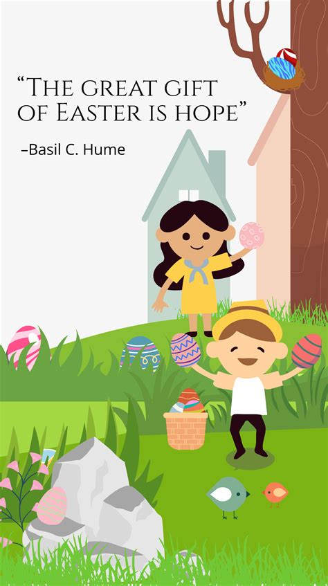 Easter Egg Hunt Quote Template