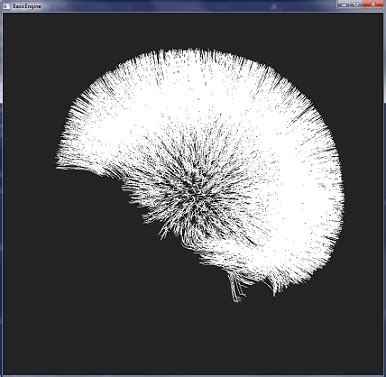 How To Apply Luminosity Uniformly On Hair Particules With OpenGL Using GLSL Shaders Stack