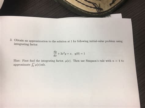 solved 1 find explicit solution for the following