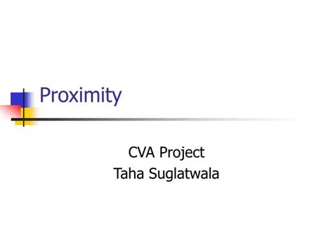 ppt proximity powerpoint presentation free download id 1113608