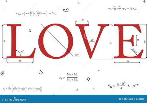 Mathematical Love Stock Vector Illustration Of Lesson 14431228