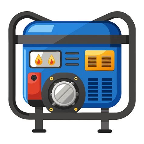 Dynamic Vector Design Of A Power Generator Premium Ai Generated Vector