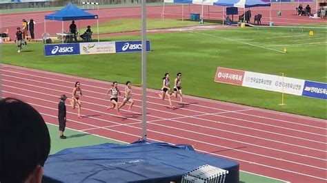 제27회전국실업육상선수권대회 여일 100m 결승20230613화 1일차 나주 Youtube