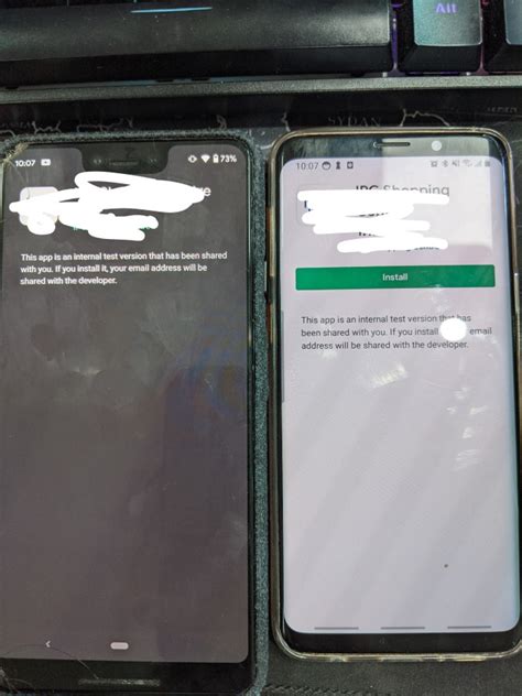 Android Internal App Sharing Without Install Button Stack Overflow