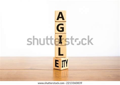Agile Agility Symbol Concept Words Agile Stock Photo Shutterstock