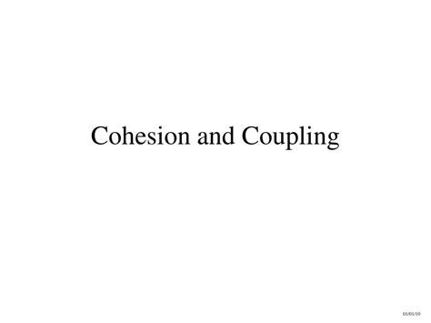 PPT Cohesion And Coupling PowerPoint Presentation Free Download ID 3013882