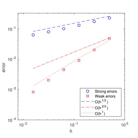 Monte Carlo Estimates Of Strong And Weak Errors In The Setting Of