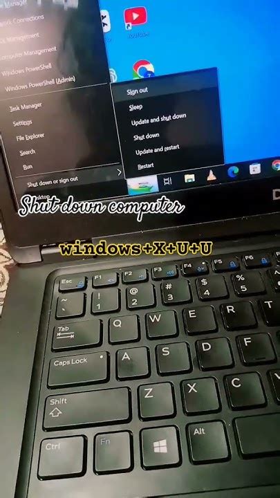 Shortcut Key For Shutdown Computershutdown Viralshorts Shortcutkeys