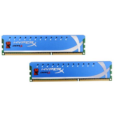 Модуль памяти Dimm 4gb 2x2gb Kit Ddr3 Pc12800 1600mhz Kingston Hyperx Xmp Khx1600c9d3k2 4gx