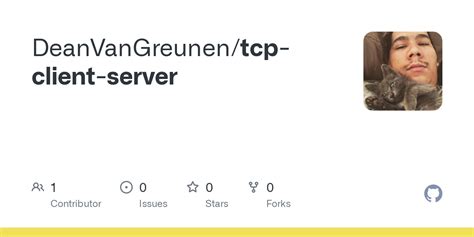 Github Deanvangreunentcp Client Server