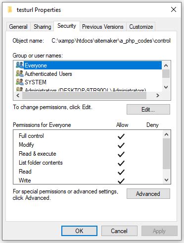 Php Why Isn T File Put Contents Working I Use Xampp Stack Overflow