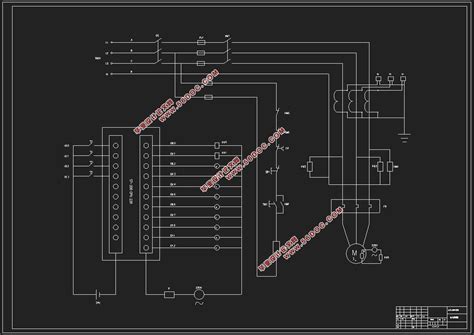 基于plc的电动机故障保护系统设计 含cad电气原理图梯形图 Plc 56设计资料网