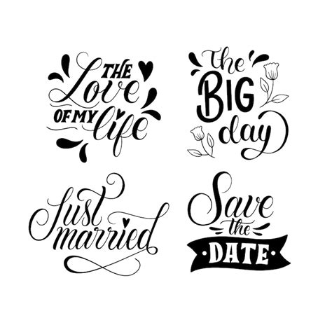 Bruiloft Citaten Svg Afbeeldingen Gratis Downloaden Op Freepik