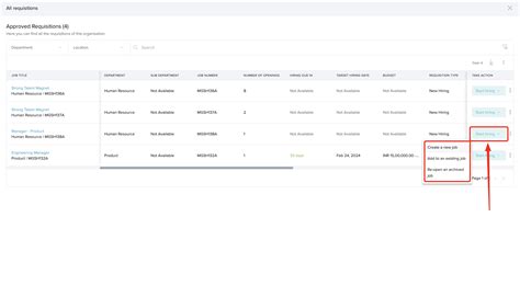 Managing Hiring Requisitions On Keka Hire