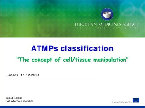 Ppt Atmps Classification The Concept Of Celltissue Manipulation Powerpoint Presentation