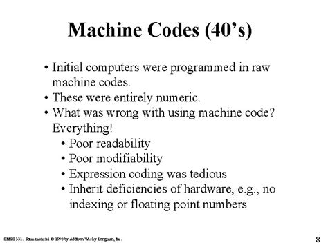 history of programming languages cmsc 331 some material