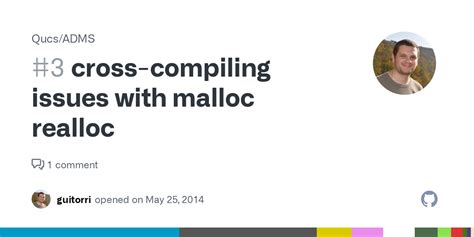 cross compiling issues with malloc realloc · issue 3 · qucs adms · github