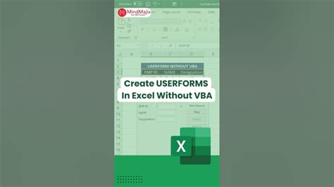 How To Create Userforms In Excel Without Vba Excel Trick 🤯 Exceltips Exceltutorial Shorts