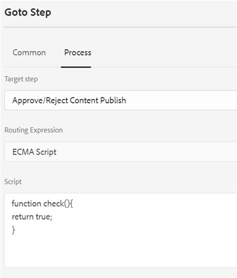 Solved Goto Step Not Working Workflow Adobe Experience League Community 572032