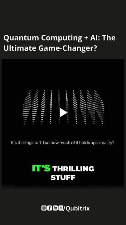 Quantumcomputing Artificialintelligence Techinnovation Futureofai Qubitrix Qubitrix