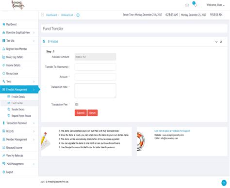 MLM Software Development Company Avenging Security