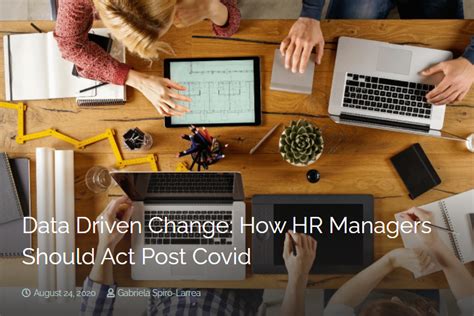 Data Driven Change How HR Managers Should Act Post Covid Halina Jaroszewska