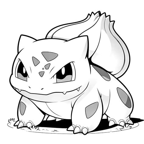 Bulbasaur Tattoo Stencil Drawing Of Bulbasaur Pokemon Drawings Sketches Easy Pokemon Drawing
