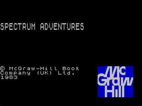 Spectrum Adventures