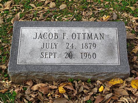 Jacob Fred Ottman 1879 1960 Find A Grave Memorial