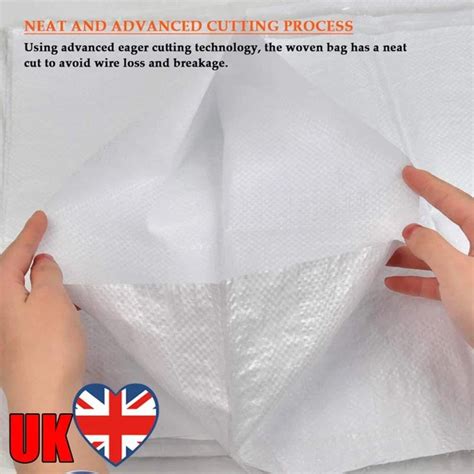 Empty Poly Sandbags Heavy Duty Sand Bags For Flooding Flood Water