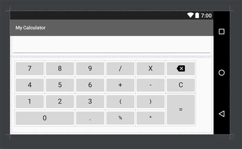 Layout In Android Studio Buttons Looks Fine On A Preview But On