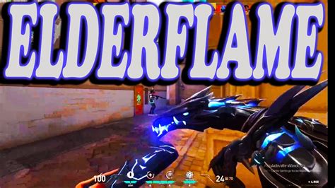 Valorant Elderflame Dragon Skin Vandal Gameplay With Finisher Match Highlights 6 Youtube