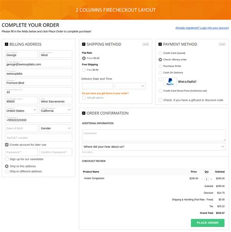 Magento One Page Checkout Extension 207 Free Installation