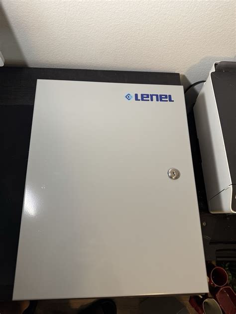 Lenel Lnl Ctx Access Control Power Supply Charger Enclosure New In Box
