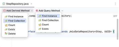 support for data repositories jmix documentation