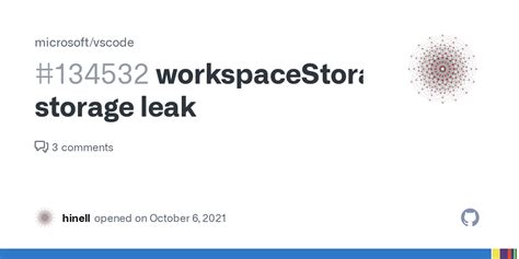 WorkspaceStorage Storage Leak Issue Microsoft Vscode GitHub