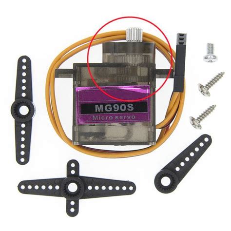 Сервопривод Sg90s металлические шестерни Из личного Diy Ардуино Stm32 Esp8266 Orange Pi