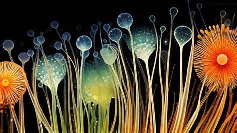 Premium Ai Image Light Micrograph Of A Section Through A Lily Stem
