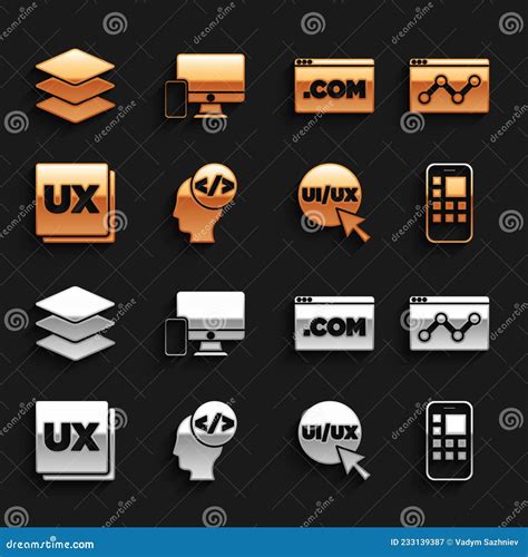 Set Front End Development Website Statistic Mobile Apps Ui Or Ux