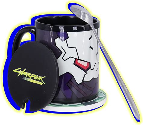 Roffatide Anime Cyberpunk Edgerunners Tassen Adam Smasher Mug
