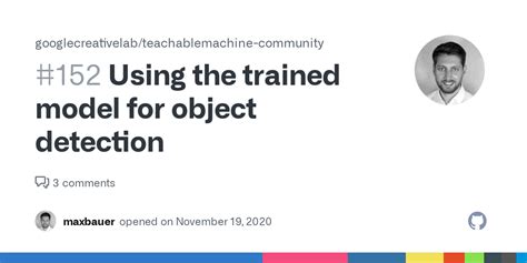Using The Trained Model For Object Detection Issue Googlecreativelab Teachablemachine