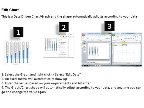 0414 Data Display With Thermometer Column Chart Powerpoint Graph