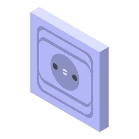 Premium Vector Room Power Socket Icon Isometric Of Room Power Socket Vector Icon For Web