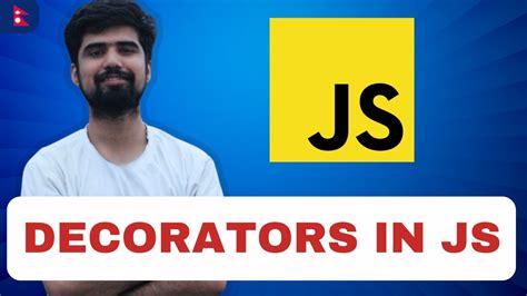Decorators In Javascripttypescript In Nepali Youtube