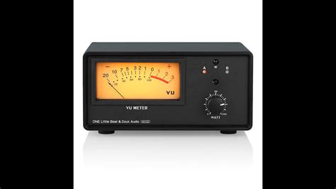 Douk Audio Vu102 Amplifier Speaker Selector With Vu Meter And Remote Control Youtube