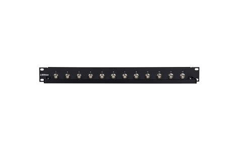 Bnc Coaxial Bulkhead Patch Panel 1x12 1 Ru