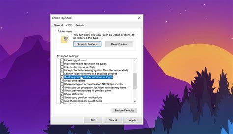 How To Automatically Reopen Folders In File Explorer After Windows 10 Reboot